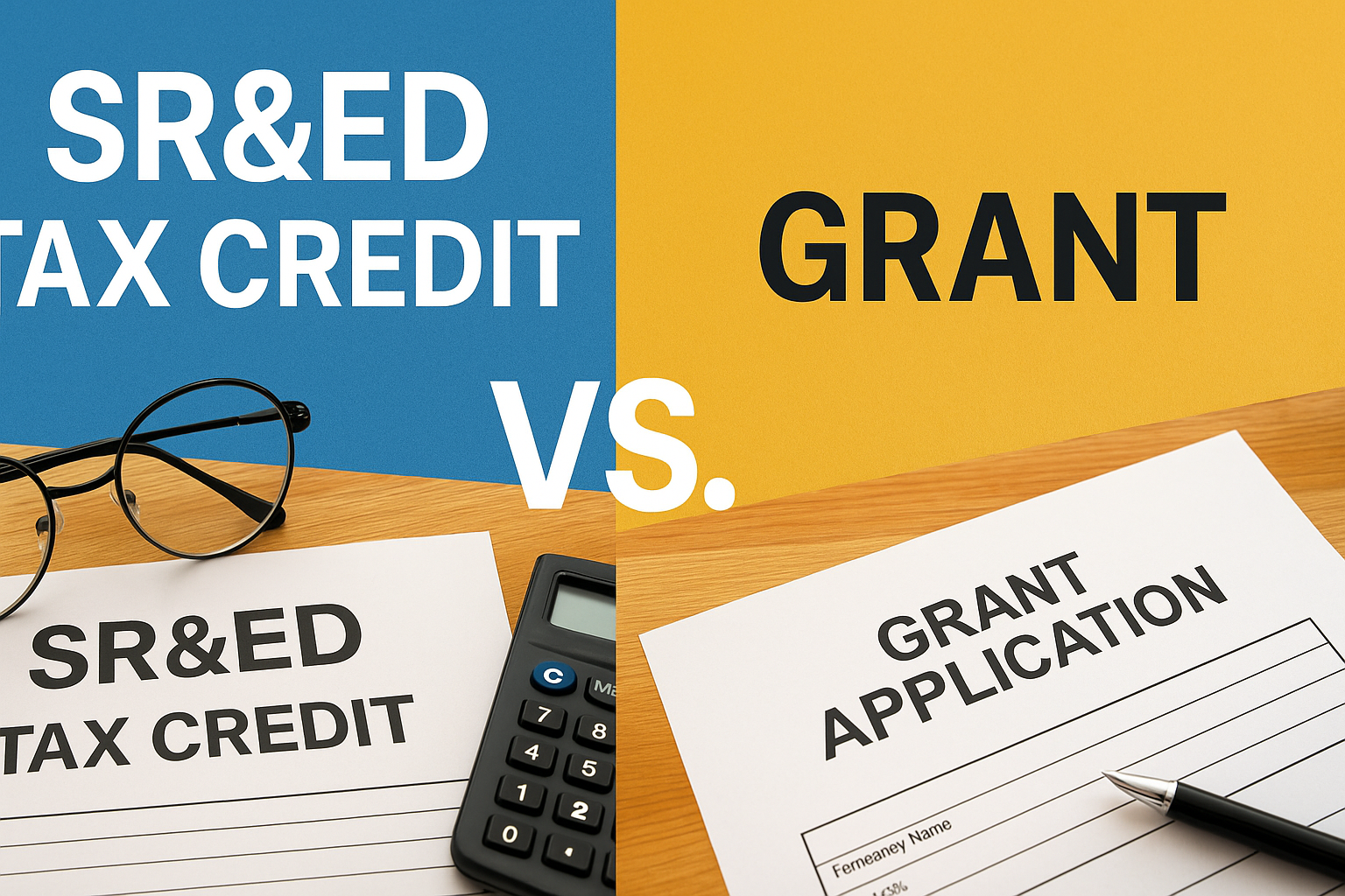 SR&ED Tax Credit vs. Grant: Which One Should You Choose? - SRED Plus ...